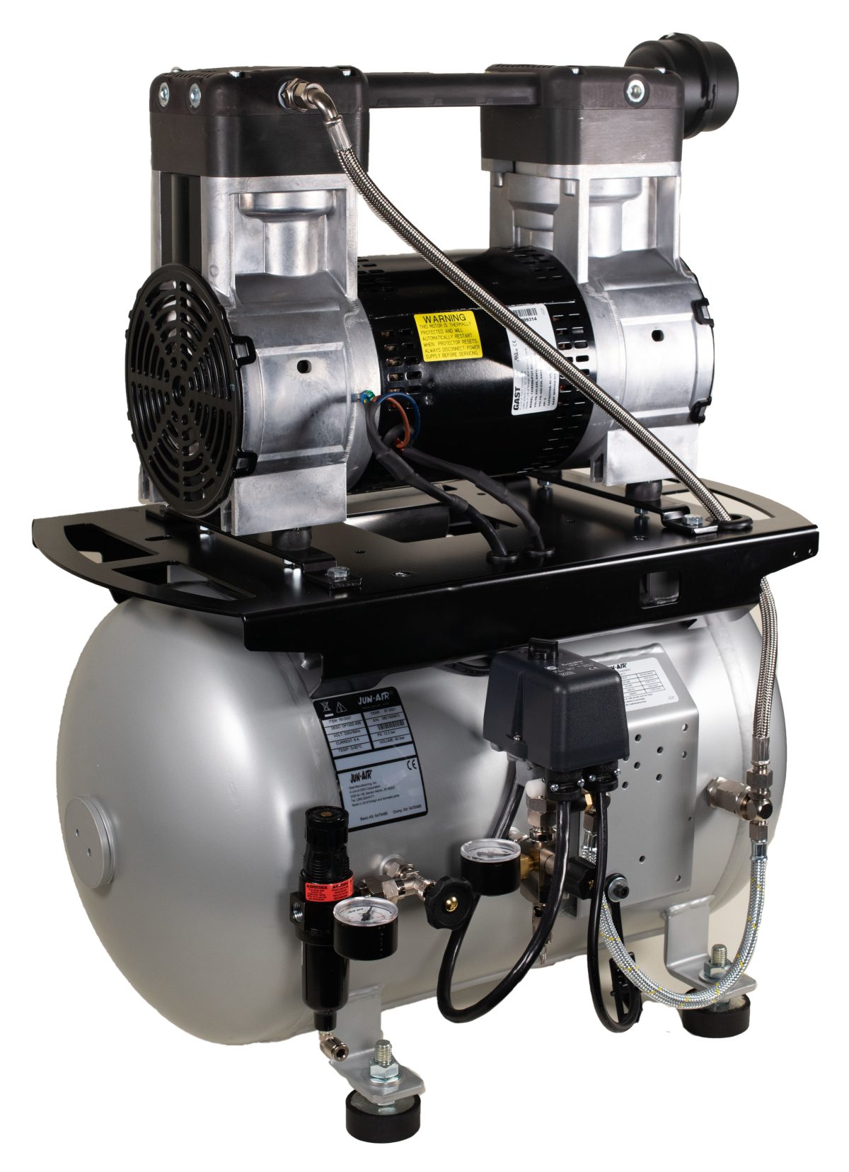 Jun-Air | Quiet & Clean Air – Oil-less Rocking Piston Compressors - All ...